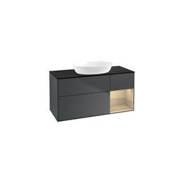 Villeroy & Boch V&B Waschtischunterschrank Finion 120cm, Pl b m, Reg Oa ven, md bl. m Lac ; Villeroy & Boch (FA72PCHG)