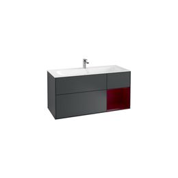 Villeroy & Boch V&B Waschtischunterschrank Wandbeleuchtung Finion 119,6x59,1cm, Reg re Peo, md bl. m Lac ; Villeroy & Boch (G070HBHG)