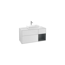 Villeroy & Boch V&B Waschtischunterschrank Finion 120cm, Pl wh. m, Reg md m Lac, wh. m Lac ; Villeroy & Boch (F831HGMT)