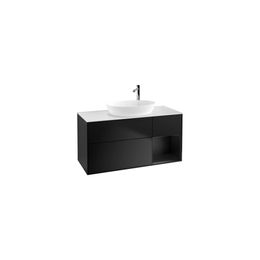 Villeroy & Boch V&B Waschtischunterschrank Finion 120cm, Pl w m, Reg bla m Lac, bla m Lac ; Villeroy & Boch (F951PDPD)