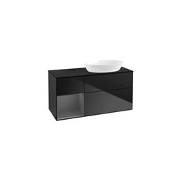 Villeroy & Boch V&B Waschtischunterschrank Finion 120cm, Pl b m, Rg A m Lac, bla m Lac ; Villeroy & Boch (FA42GKPD)