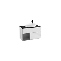 Villeroy & Boch V&B Waschtischunterschrank Finion 100, Pl b m, Rg A m Lac, wh. m Lac ; Villeroy & Boch (F892GKMT)