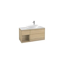 Villeroy & Boch V&B Waschtischunterschrank Finion 120cm, Pl wh. m, Reg Oa ven, Oa ven ; Villeroy & Boch (F941PCPC)