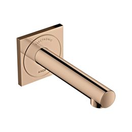 Hansgrohe Elektronischer Waschtischmischer Axor Uno UP, Ausladung 161mm, polished red gold (45110300)