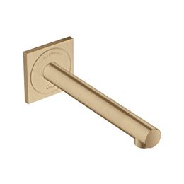 Hansgrohe Elektronischer Waschtischmischer Axor Uno UP, Ausladung 221mm, brushed bronze (45111140)