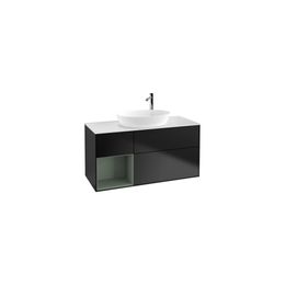 Villeroy & Boch V&B Waschtischunterschrank Finion 120cm, Pl w m, Reg Oli. m Lac, bla m Lac ; Villeroy & Boch (F941GMPD)