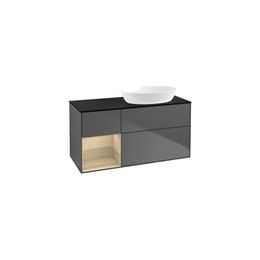 Villeroy & Boch V&B Waschtischunterschrank Finion 120cm, Pl bla m, Reg Oa ven, Anthrac. m ; Villeroy & Boch (FA42PCGK)