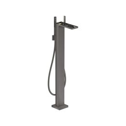 Hansgrohe Wannen-Einhebelmischer Axor MyEdition A 196mm, boden, o. Pl., brush. bla vc (47442340)
