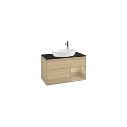 Villeroy & Boch V&B Waschtischunterschrank Finion 100, Abd.-Pl. bla m, Reg Oa ven, Oa ven ; Villeroy & Boch (F902PCPC)
