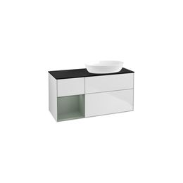 Villeroy & Boch V&B Waschtischunterschrank Finion 120cm, Pl b m, Reg Oli. m Lac, wh. m Lac ; Villeroy & Boch (FA42GMMT)