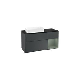 Villeroy & Boch V&B Waschtischunterschrank Wandbeleuchtung Finion 120cm, Pl b m, Rg r Ol m La, md b m Lac ; Villeroy & Boch (G282GMHG)