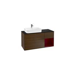 Villeroy & Boch V&B Waschtischunterschrank Wandbeleuchtung Finion 120cm, Pl bla m, Reg re Peo, wal ven ; Villeroy & Boch (G402HBGN)