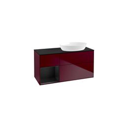 Villeroy & Boch V&B Waschtischunterschrank Finion 120cm, Pl bla m, Reg bla m Lac, Peo m ; Villeroy & Boch (FA42PDHB)