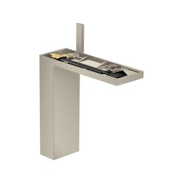 Hansgrohe Waschtisch-Einhebelmischer 230 Axor MyEdition A 196mm, m Pus-Op-Abl, o Pl., brush. ni. (47022820)