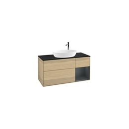 Villeroy & Boch V&B Waschtischunterschrank Finion 120cm, Pl bla m, Reg md m Lac, Oa ven ; Villeroy & Boch (F952HGPC)
