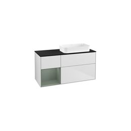 Villeroy & Boch V&B Waschtischunterschrank Finion 120x60 cm, Reg li Oli. m Lac, wh. m Lac ; Villeroy & Boch (F682GMMT)