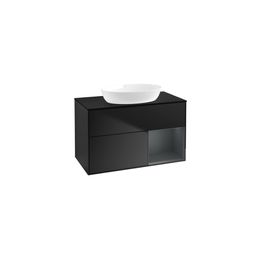 Villeroy & Boch V&B Waschtischunterschrank Finion 100, Pl bla m, Reg md m Lac, bla m Lac ; Villeroy & Boch (FA22HGPD)