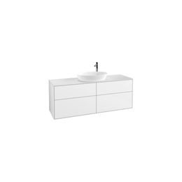 Villeroy & Boch V&B Waschtischunterschrank Finion 160x60cm, Abd.-Pl. wh. m, glo wh. Lac ; Villeroy & Boch (F97100GF)