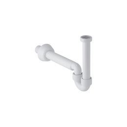 Geberit Rohrbogengeruchsverschluss 1 1/4"x32mm, f WT u Bi., Abg hor, PP, we (151113111)