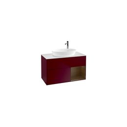 Villeroy & Boch V&B Waschtischunterschrank Finion 100, Abd.-Pl. wh. m, Reg wal ven, Peo m ; Villeroy & Boch (F901GNHB)