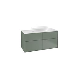 Villeroy & Boch V&B Waschtischunterschrank Finion 120x60,3cm, Abd.-Pl. wh. m, Oli. m Lac ; Villeroy & Boch (FA3100GM)