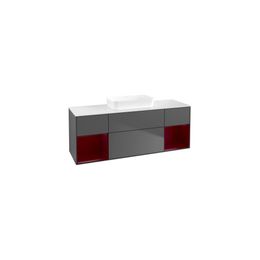 Villeroy & Boch V&B Waschtischunterschrank Finion 160x60,3x50,1cm, Rg Peo m La, Anthrac. m ; Villeroy & Boch (F741HBGK)