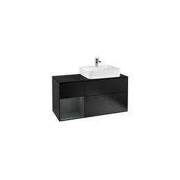 Villeroy & Boch V&B Waschtischunterschrank Wandbeleuchtung Finion 120cm, Pl b m, Rg l md b m La, bla m Lac ; Villeroy & Boch (G142HGPD)
