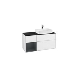 Villeroy & Boch V&B Waschtischunterschrank Finion 120cm, Pl b m, Rg l md b m La, g wh. Lac ; Villeroy & Boch (F392HGGF)