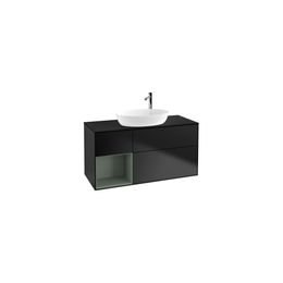 Villeroy & Boch V&B Waschtischunterschrank Finion 120cm, Pl b m, Reg Oli. m Lac, bla m Lac ; Villeroy & Boch (F942GMPD)