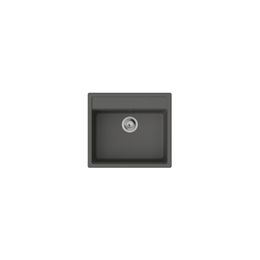 Hansgrohe Einbausp&uuml;le S52 S520-F510 550x490mm, 1 Hauptbecken, steingrau (43359290)
