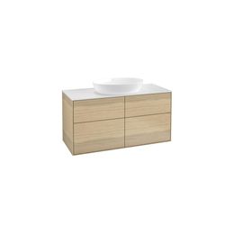 Villeroy & Boch V&B Waschtischunterschrank Finion 120x60,3cm, Abd.-Pl. wh. m, Oak Veneer ; Villeroy & Boch (FA3100PC)
