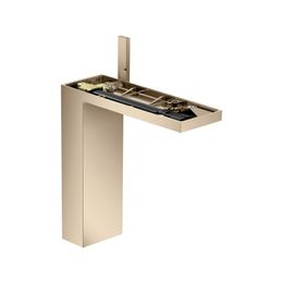 Hansgrohe Waschtisch-Einhebelmischer 230 Axor MyEdition A 196mm, m Pus-Op-Abl, o Pl., pol. r gol (47022300)