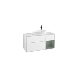 Villeroy & Boch V&B Waschtischunterschrank Finion 120cm, Pl w m, Rg Ol m Lac, glo wh. Lac ; Villeroy & Boch (F951GMGF)