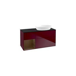 Villeroy & Boch V&B Waschtischunterschrank Finion 120cm, Pl bla m, Reg wal ven, Peo m ; Villeroy & Boch (FA42GNHB)