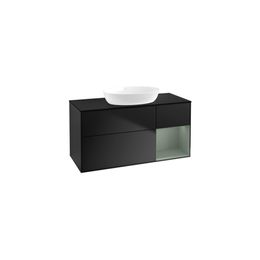 Villeroy & Boch V&B Waschtischunterschrank Finion 120cm, Pl b m, Reg Oli. m Lac, bla m Lac ; Villeroy & Boch (FA72GMPD)