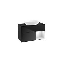 Villeroy & Boch V&B Waschtischunterschrank Finion 100, Pl bla m, Reg wh. m Lac, bla m Lac ; Villeroy & Boch (FA22MTPD)