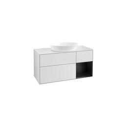 Villeroy & Boch V&B Waschtischunterschrank Finion 120cm, Pl w m, Reg bla m Lac, wh. m Lac ; Villeroy & Boch (FA71PDMT)