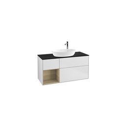 Villeroy & Boch V&B Waschtischunterschrank Finion 120cm, Pl bla m, Reg Oa ven, wh. m Lac ; Villeroy & Boch (F942PCMT)