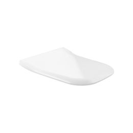 Villeroy & Boch V&B WC-Sitz Compact-Joyce Softclosing-Scharniere Edelstahl, weiß ; Villeroy & Boch (9M62S101)