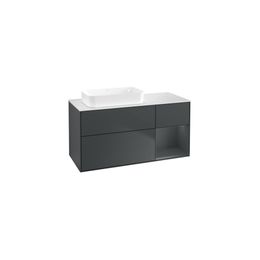 Villeroy & Boch V&B Waschtischunterschrank Finion 120x60 cm, Rg r md b m Lac, md bl. m Lac ; Villeroy & Boch (F691HGHG)