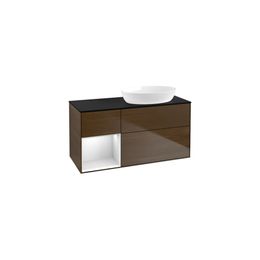 Villeroy & Boch V&B Waschtischunterschrank Finion 120cm, Pl bla m, Reg wh. m Lac, wal ven ; Villeroy & Boch (FA42MTGN)