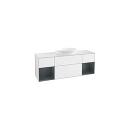 Villeroy & Boch V&B Waschtischunterschrank Finion 160cm, Pl w m, Reg md m Lac, glo wh. Lac ; Villeroy & Boch (FD01HGGF)