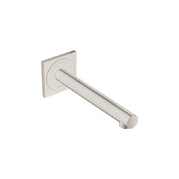 Hansgrohe Elektronischer Waschtischmischer Axor Uno UP, Ausladung 221mm, Edelstahl-Optik (45111800)
