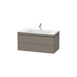 Duravit Waschtischunterschrank c-bonded L-Cube 100x48cm, 1 HL, f G m, 2 Schub., wandh&auml;ngend (LC6928O9090)