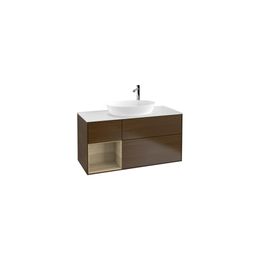 Villeroy & Boch V&B Waschtischunterschrank Finion 120cm, Pl wh. m, Reg Oa ven, wal ven ; Villeroy & Boch (F941PCGN)