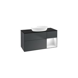 Villeroy & Boch V&B Waschtischunterschrank Finion 120cm, Pl b m, Rg g w Lac, md bl. m Lac ; Villeroy & Boch (FA72GFHG)