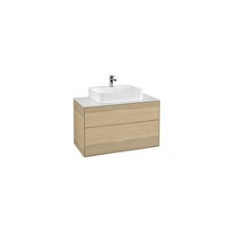 Villeroy & Boch V&B Waschtischunterschrank Wandbeleuchtung Finion 100x60,3x50,1cm, Abd.-Pl. wh. m, Oa ven ; Villeroy & Boch (G10100PC)