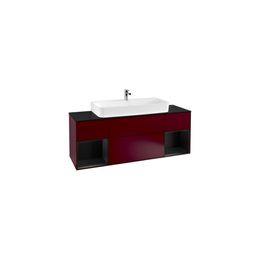 Villeroy & Boch V&B Waschtischunterschrank Finion 160cm, Reg bla matt lacquer, Peony Matt ; Villeroy & Boch (F212PDHB)