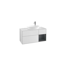 Villeroy & Boch V&B Waschtischunterschrank Finion 120cm, Pl wh. m, Reg md m Lac, wh. m Lac ; Villeroy & Boch (F951HGMT)