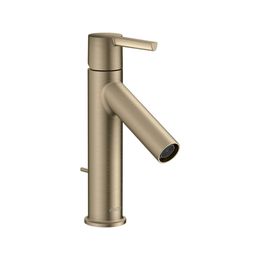 Hansgrohe Waschtisch-Einhebelmischer 100 CoolSt Axor Starck A 103mm, m HG, ZugstAblGar, brush. ni. (10007820)